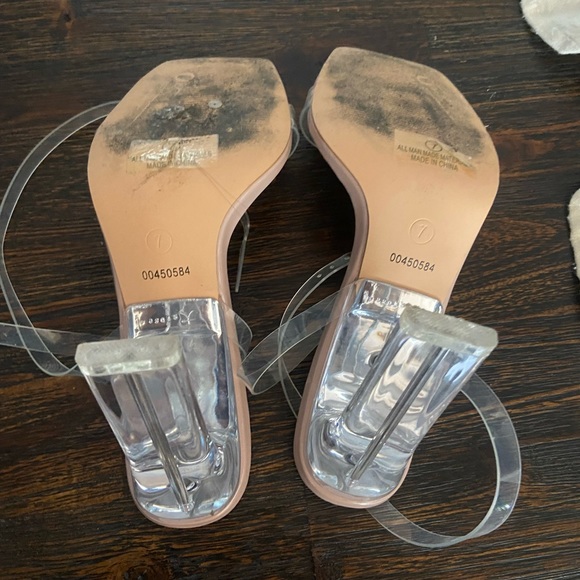 ASOS | Shoes | Nude Clear Acrylic Heels | Poshmark